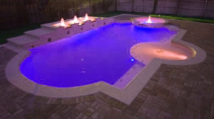 POOL SPA USA - Galaxy Replacement Light, Color Lighting for In-Ground ...